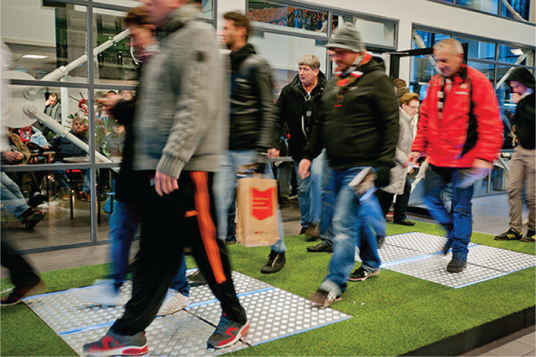 Rotterdam De Kuip - Soccer Stadium - Energy Floors